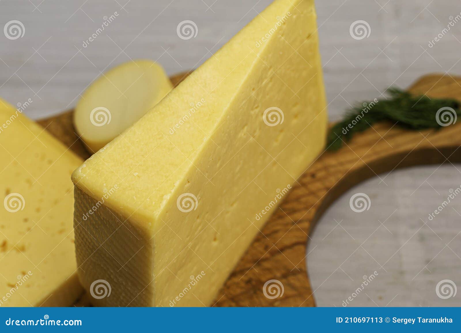 Smooth Cut of Natural Cheese for Background Stock Image - Image of ...