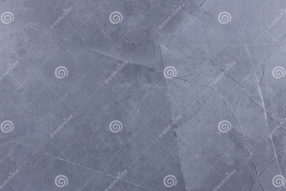 Smooth Damaged Grey Concrete Wall with Cracks and Lines on it. Plain ...