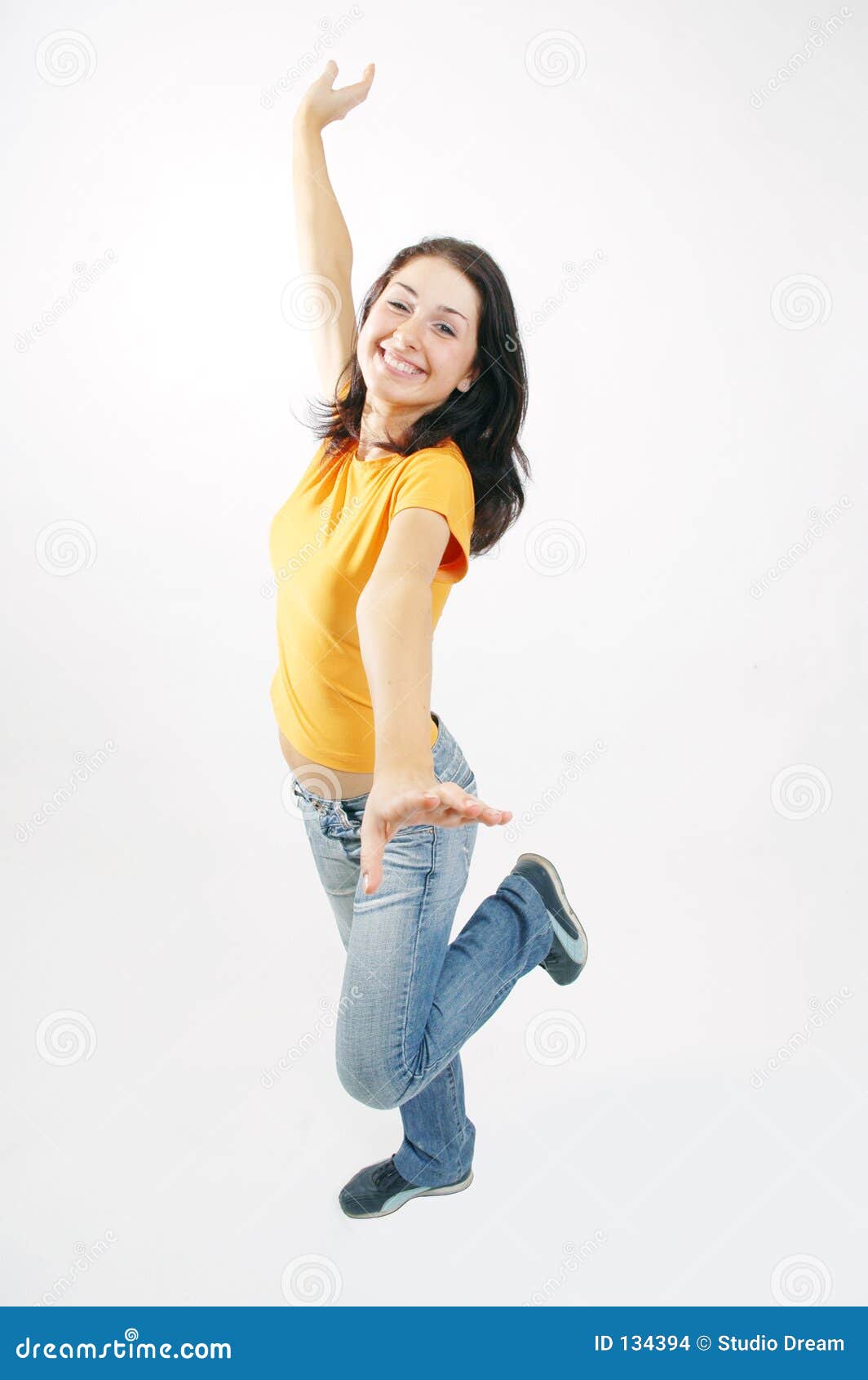 Smooth dance stock photo. Image of blue, dancing, hand - 134394