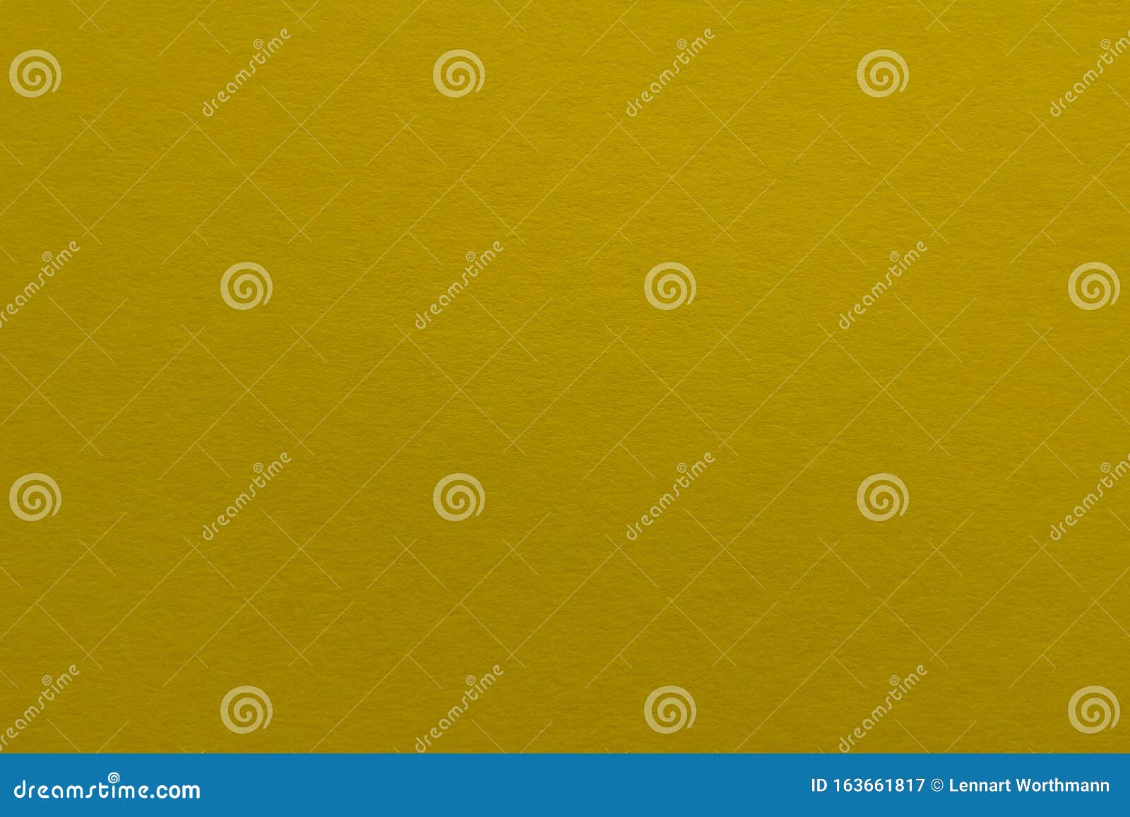 Smooth Dark Yellow Paper Background. Textured Surface With Copy Space ...