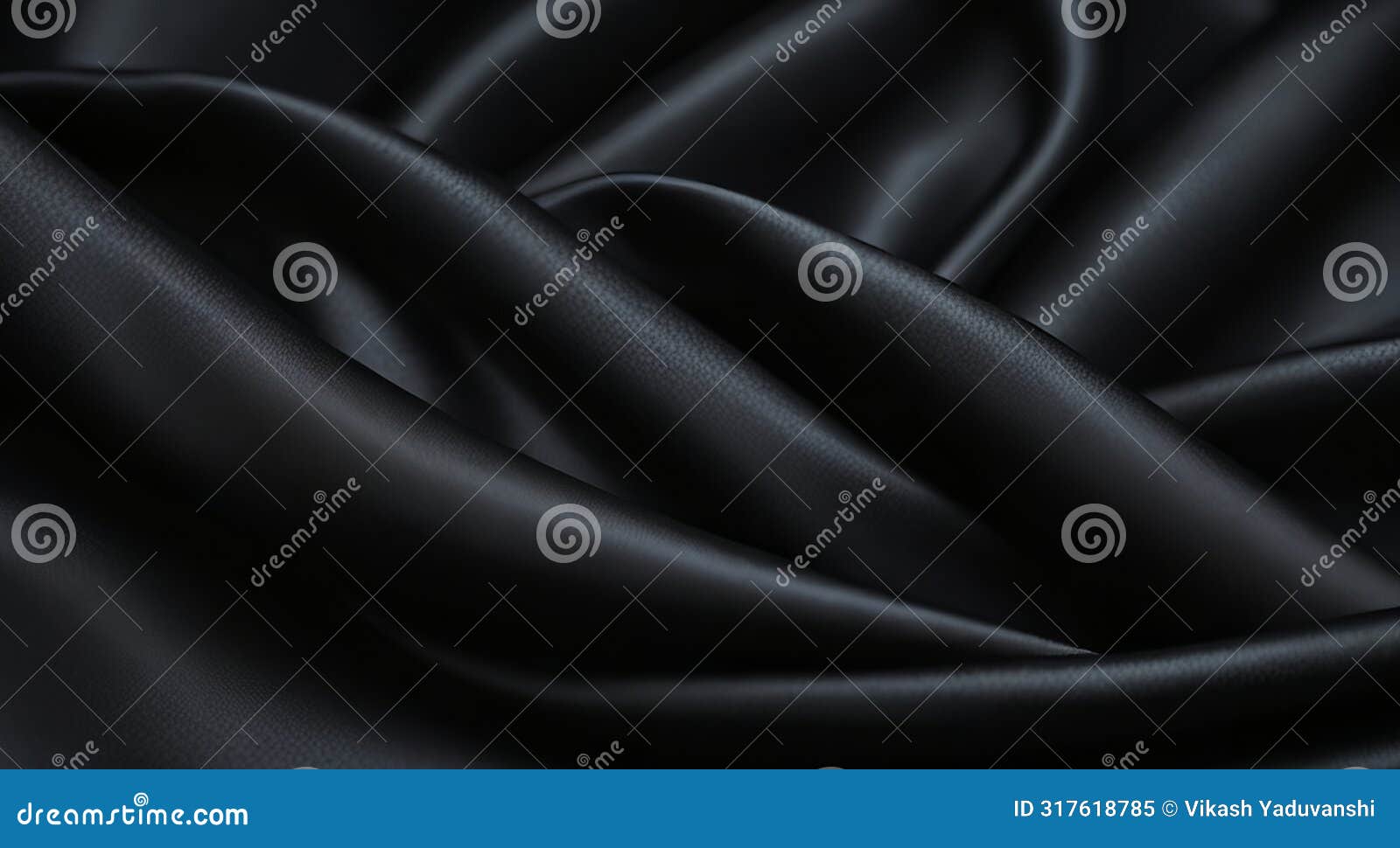 Smooth Elegant Black Satin Texture Abstract Background Stock ...
