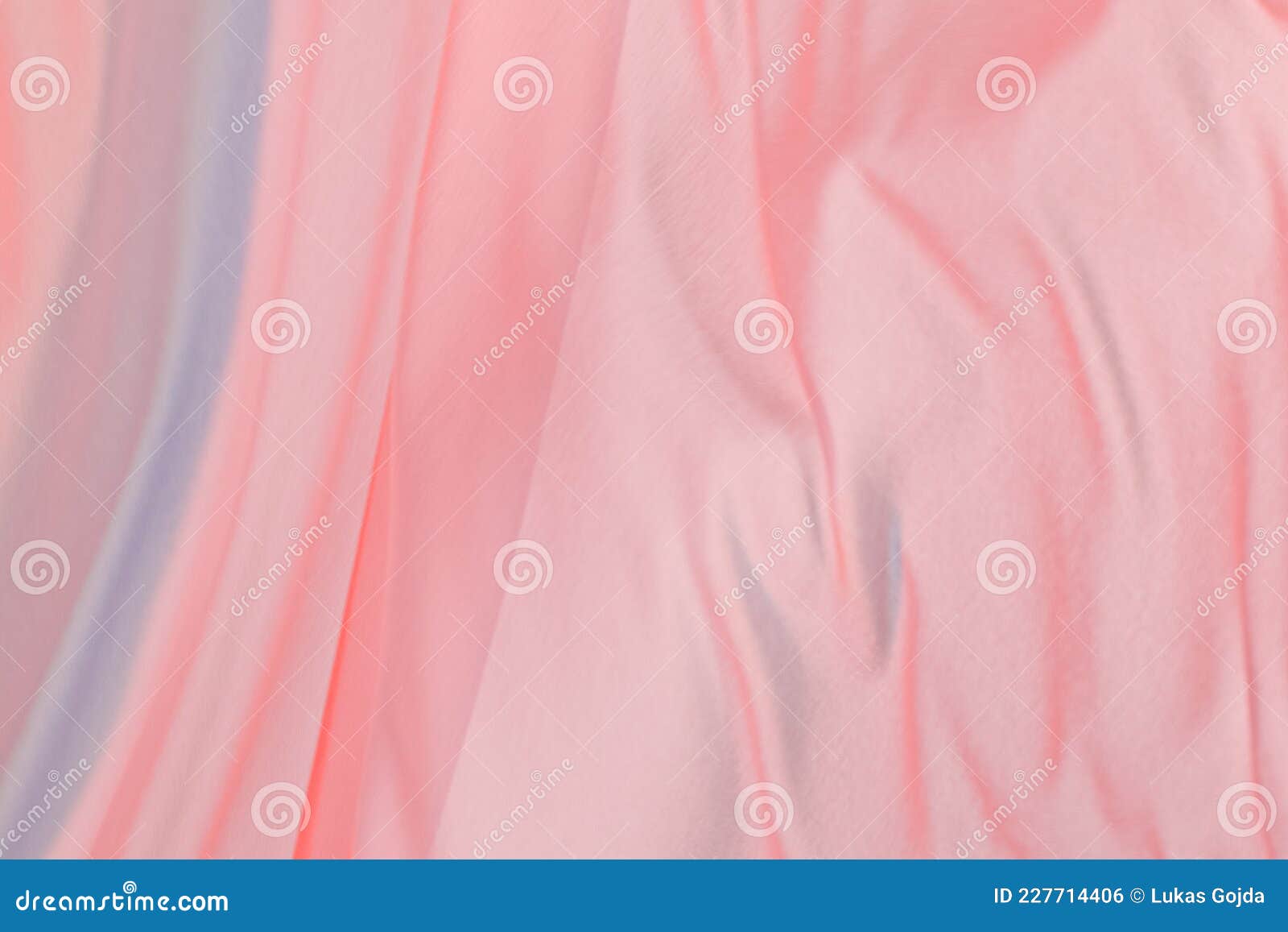 Smooth Elegant Colorful Transparent Cloth Separated on White Background ...
