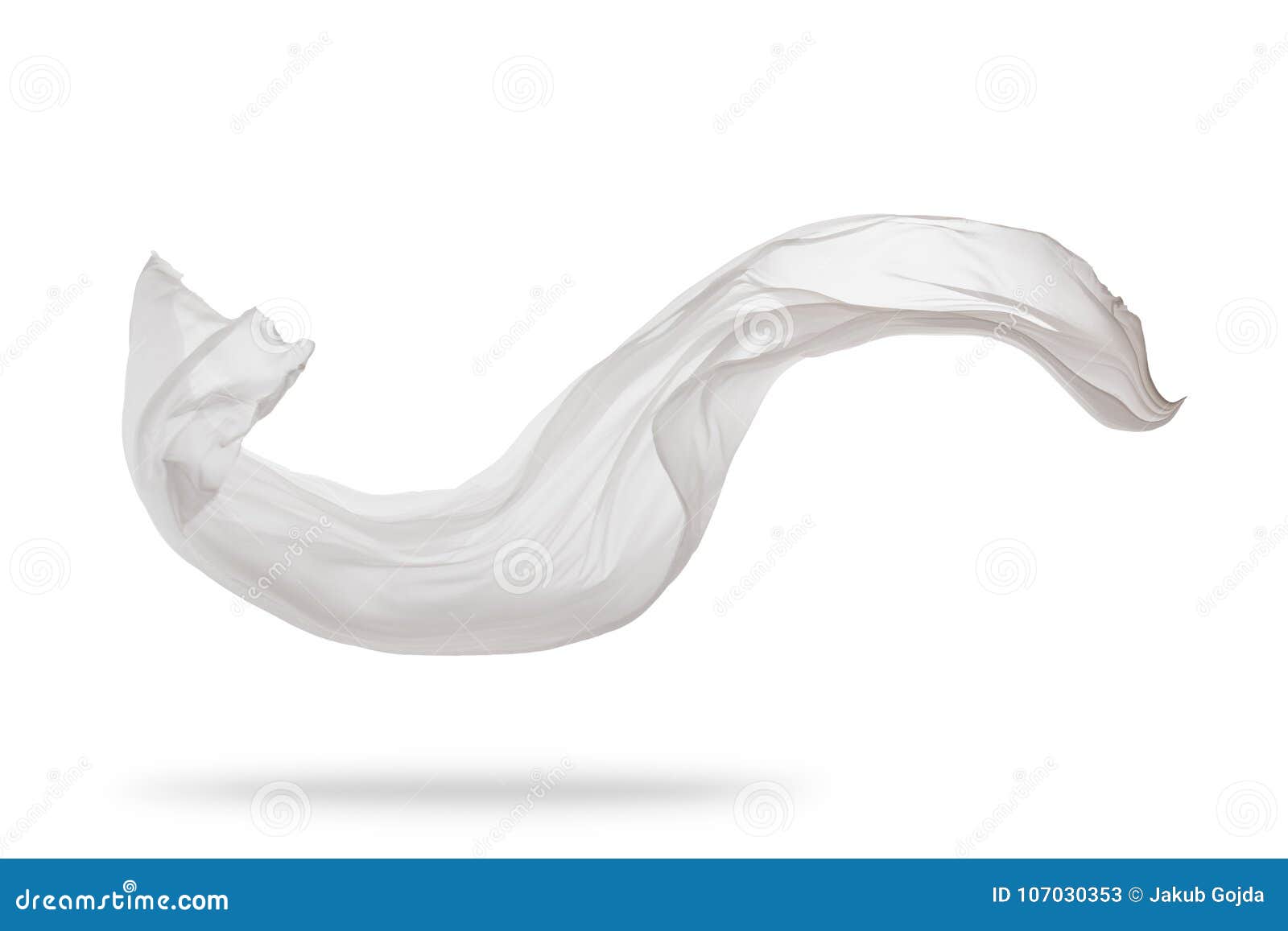 Smooth Elegant White Cloth on White Background Stock Image - Image of ...