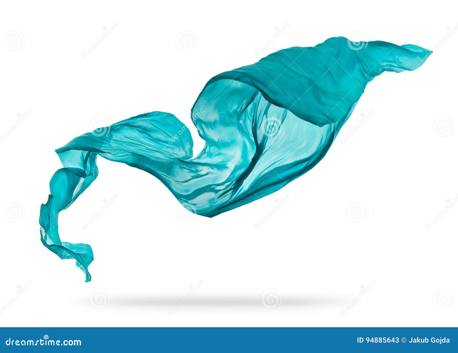 Smooth Elegant Yellow Cloth on White Background Stock Image - Image of ...