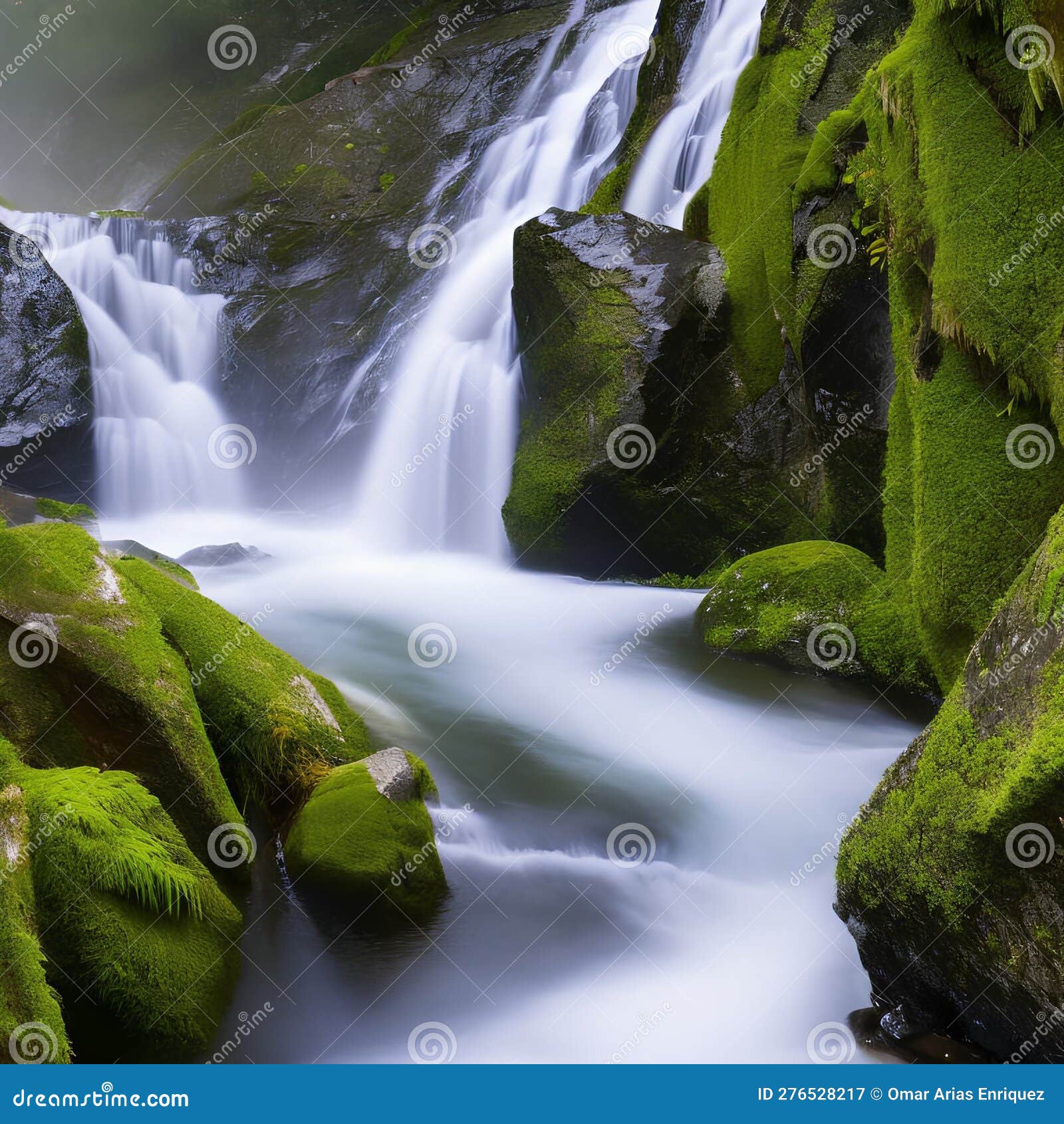 A Smooth And Flowing Texture With Waterfalls And Cascading Streams2 ...