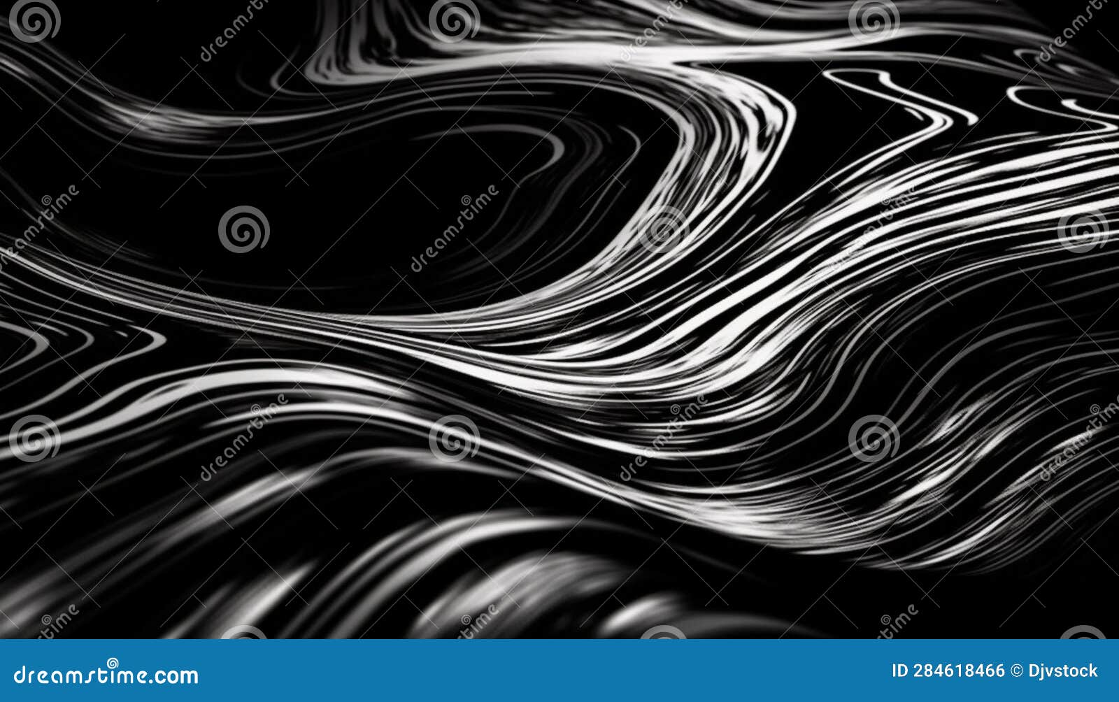 Smooth Flowing Wave Pattern Creates Futuristic Abstract Backdrop Design ...