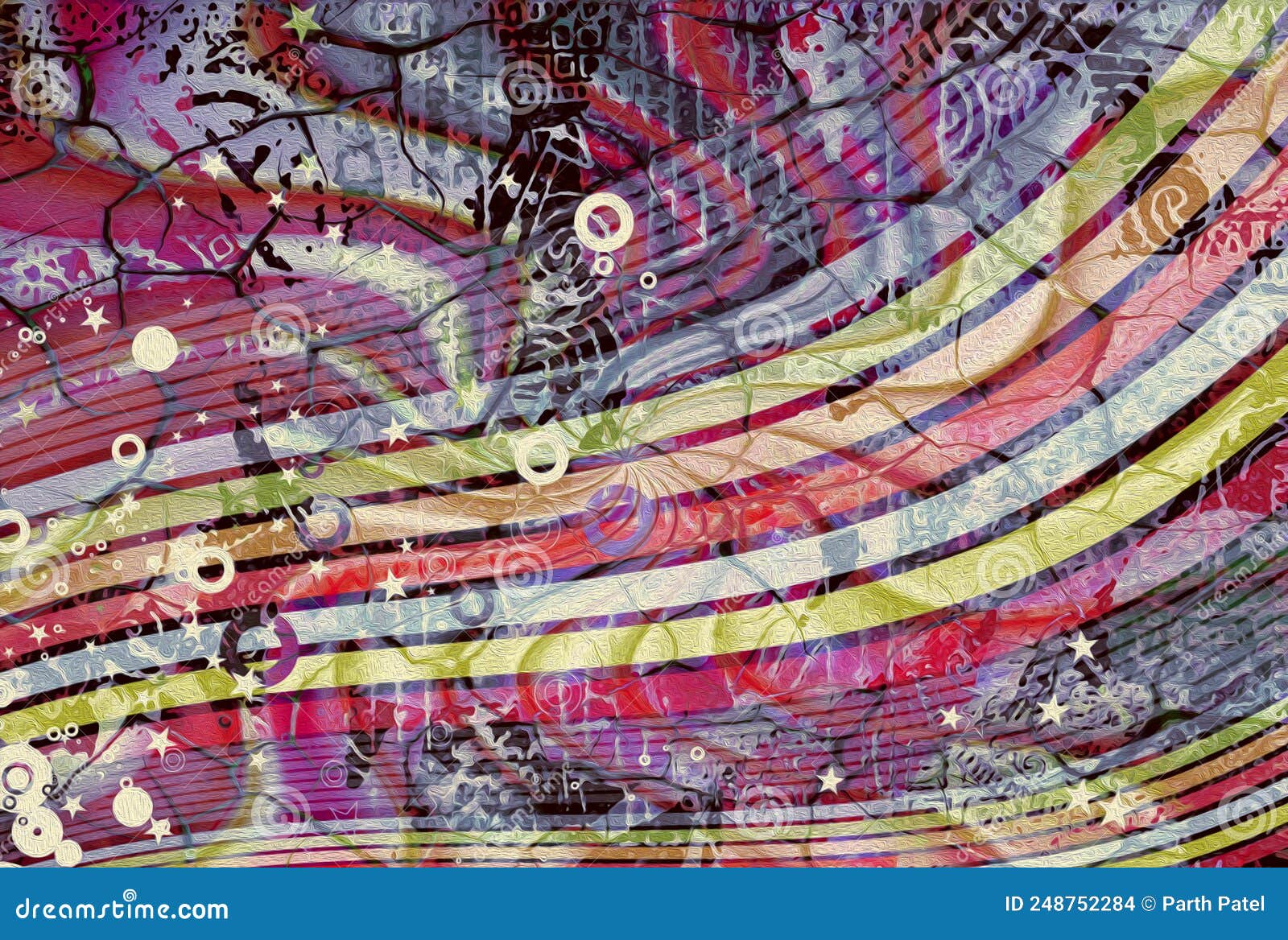 Smooth Glossy Chromed Warped Reflective Metal Surface Texture Stock ...