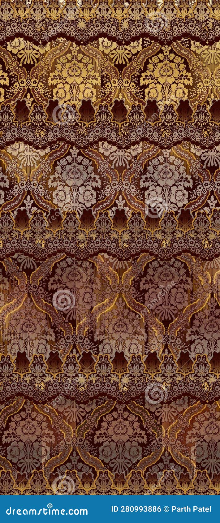 Smooth Glossy Chromed Warped Reflective Metal Surface Texture Stock ...