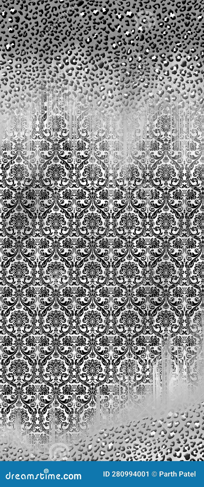 Smooth Glossy Chromed Warped Reflective Metal Surface Texture Stock ...