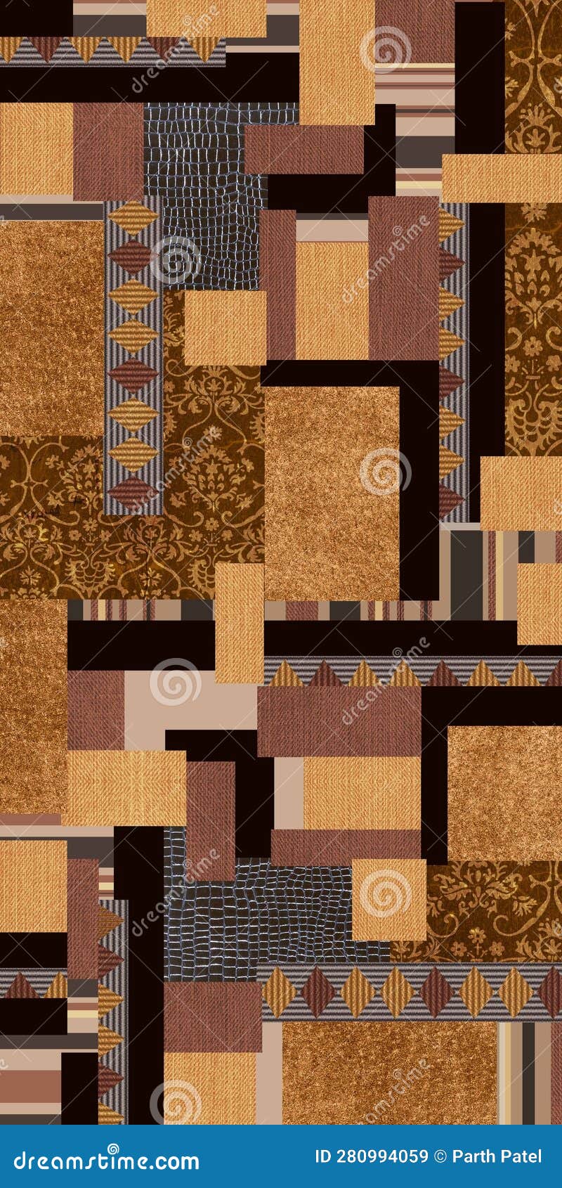 Smooth Glossy Chromed Warped Reflective Metal Surface Texture Stock ...