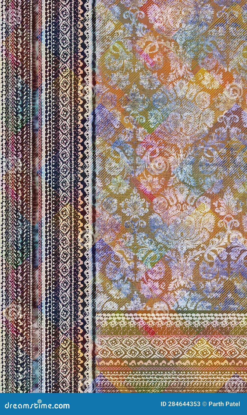 Smooth Glossy Chromed Warped Reflective Metal Surface Texture Stock ...