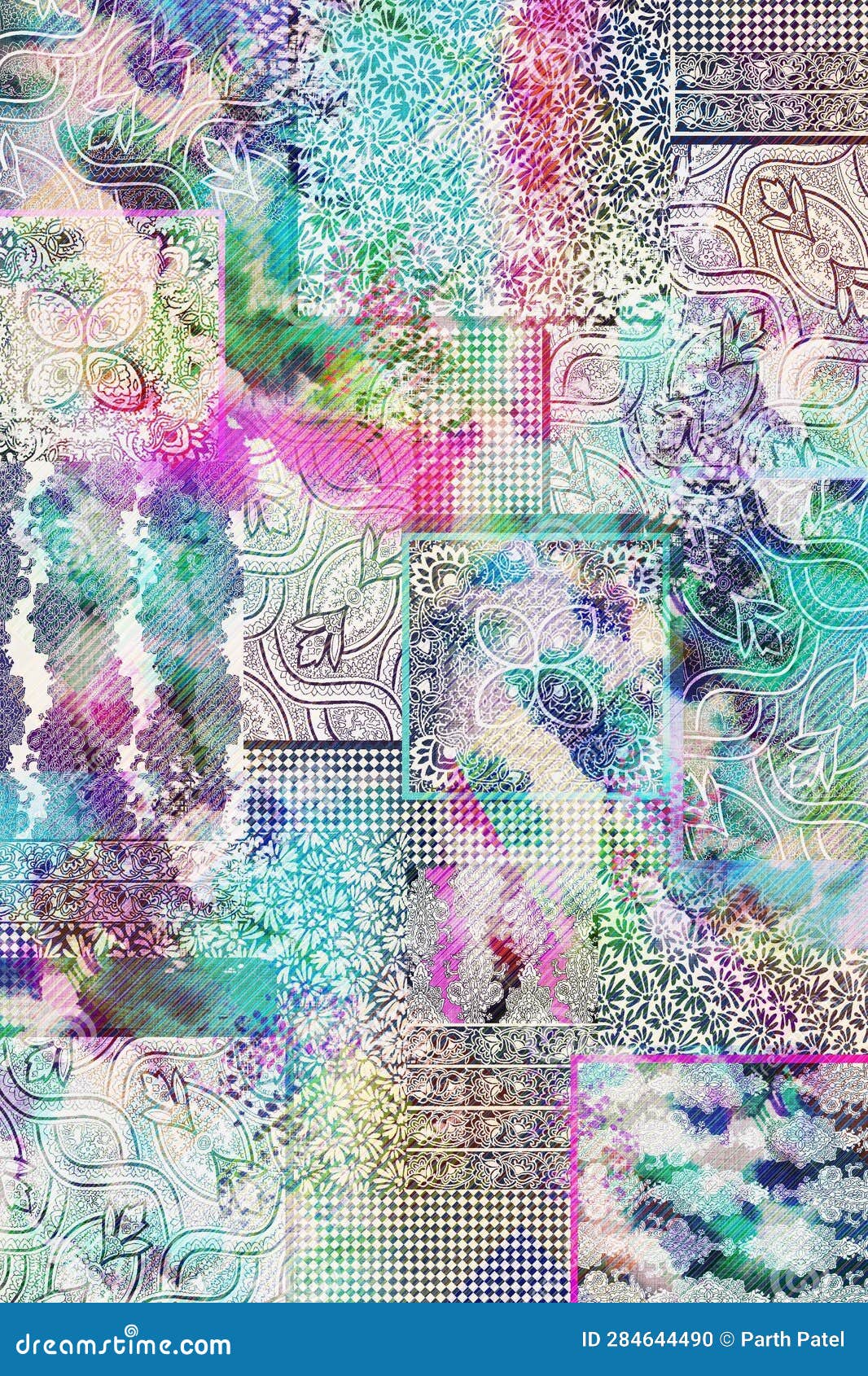 Smooth Glossy Chromed Warped Reflective Metal Surface Texture Stock ...