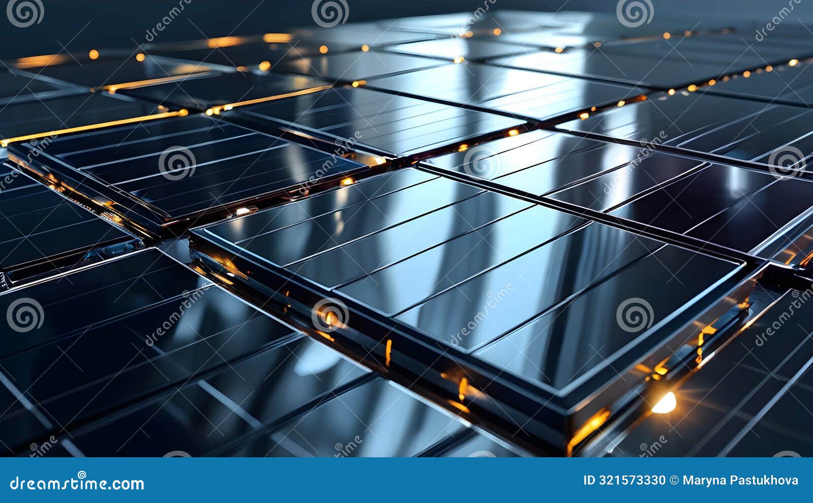 Smooth Glossy 3d Black Tile Background Backdrop, Yellow Orange ...