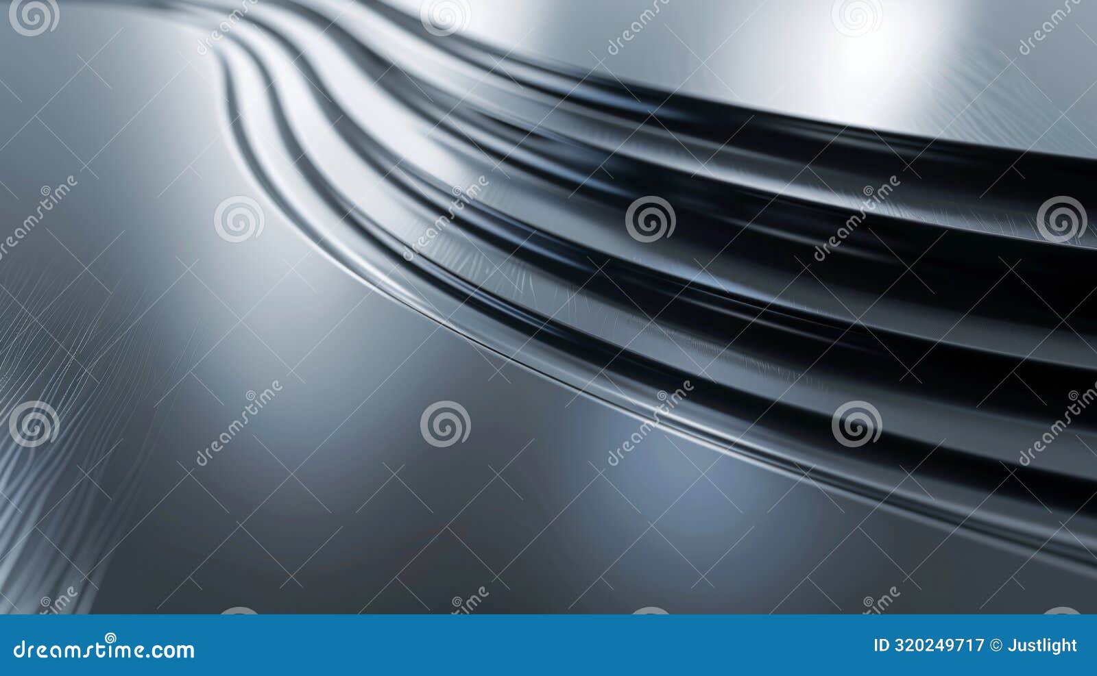 A Smooth and Glossy Surface with Faint Horizontal Lines Reflecting ...