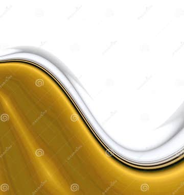 Smooth Gold Waves stock illustration. Illustration of background - 4427496