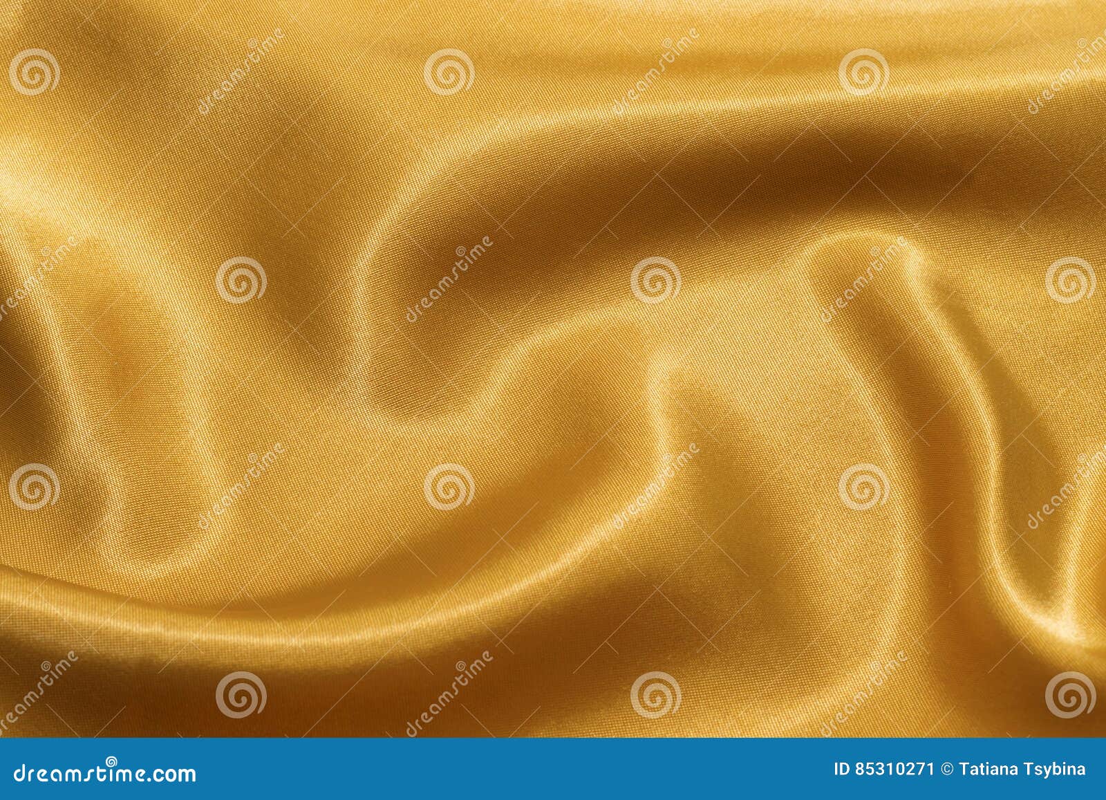 Smooth Golden Satin or Silk Background. the Texture of the Fabric Stock ...
