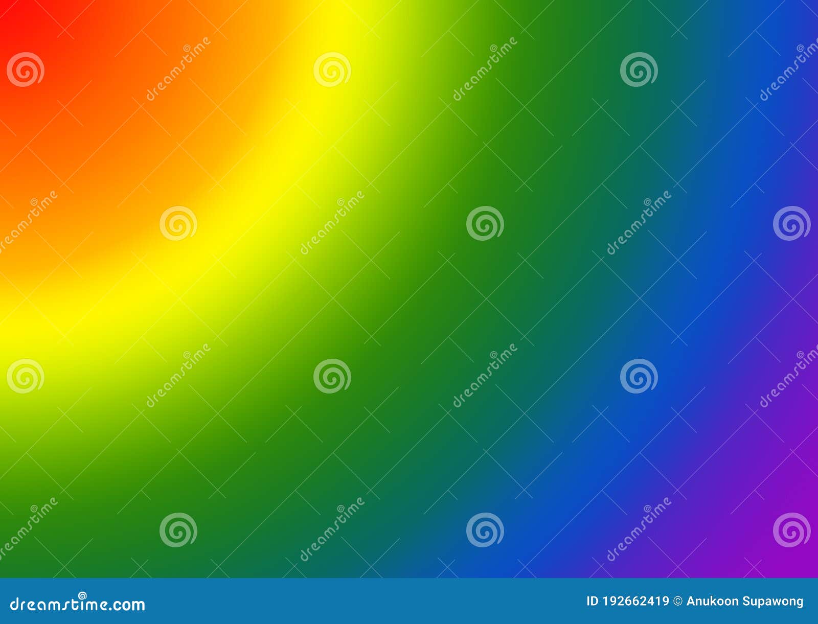 Smooth Gradation Of Pride Flag For Background Stock Image ...