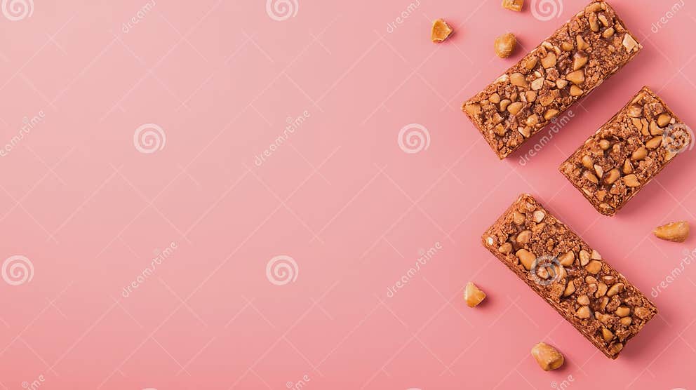Smooth Gradient Background with Snack Bars Stock Image - Image of snack ...