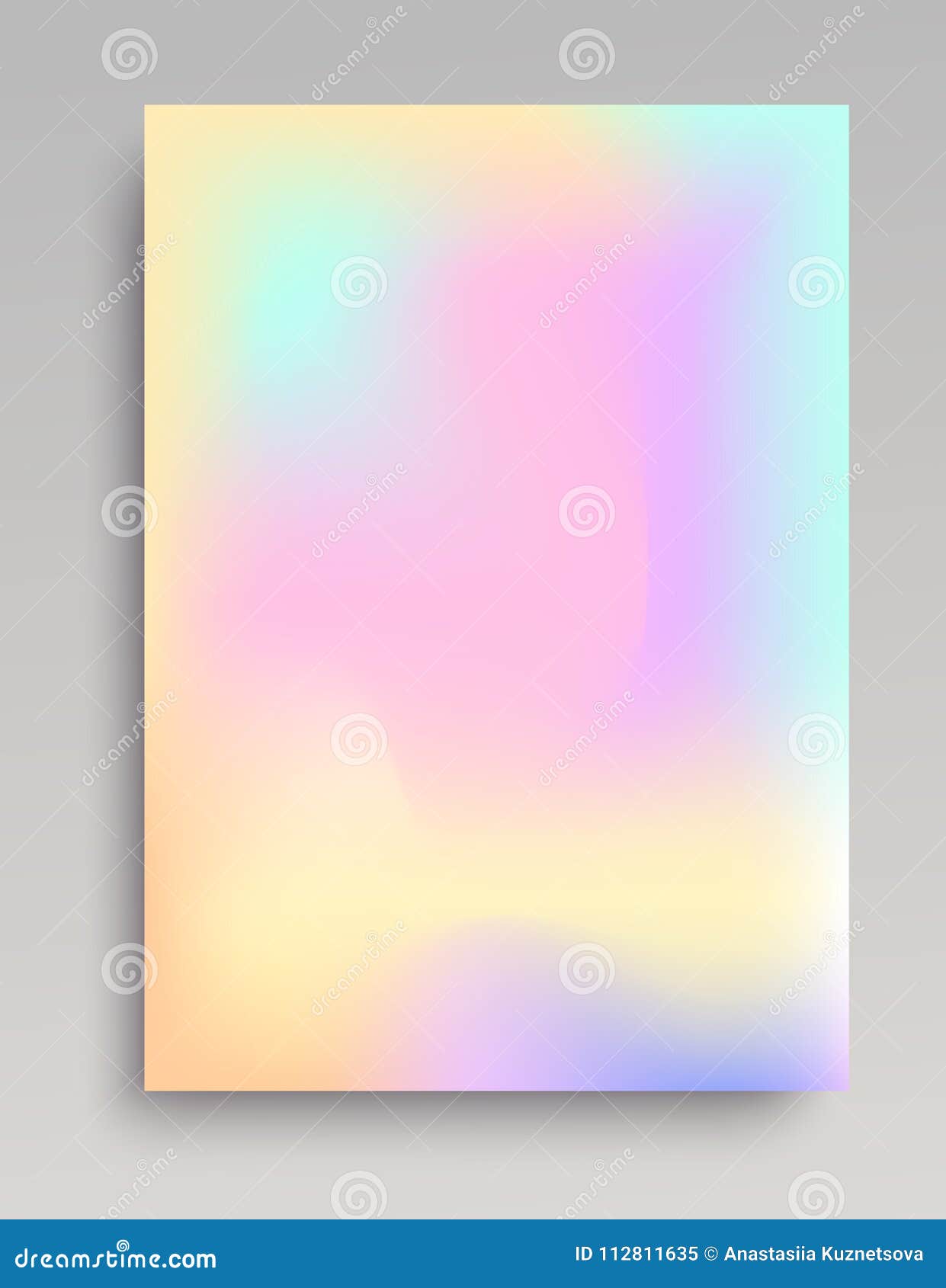 Smooth gradient poster stock vector. Illustration of colorful - 112811635