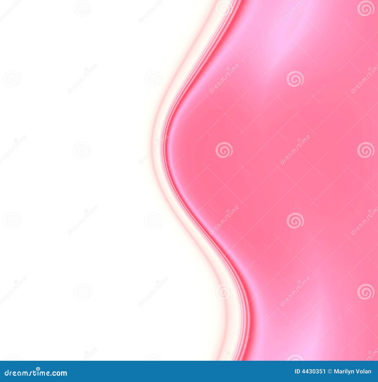 Smooth hot pink waves stock illustration. Illustration of design - 4430351