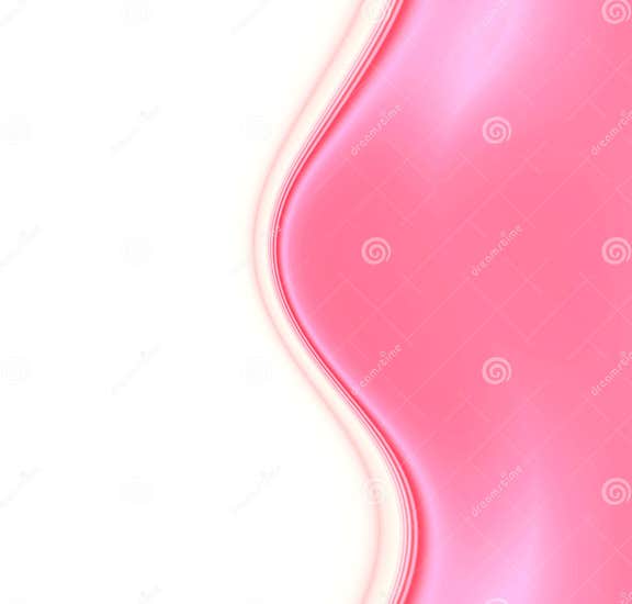 Smooth hot pink waves stock illustration. Illustration of design - 4430351