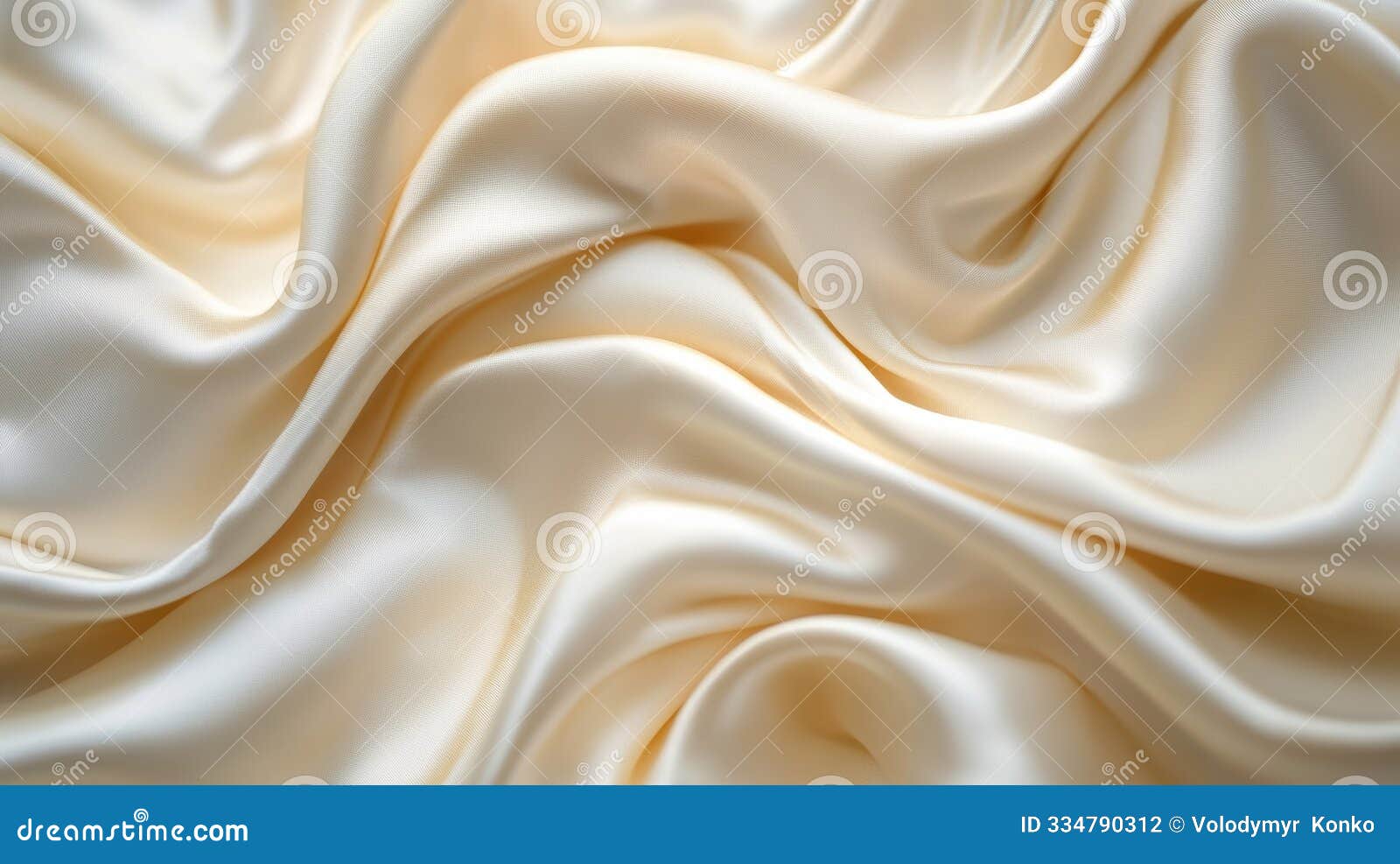 Smooth Ivory Silk Fabric, Elegant Textile Texture. Luxury and Softness ...