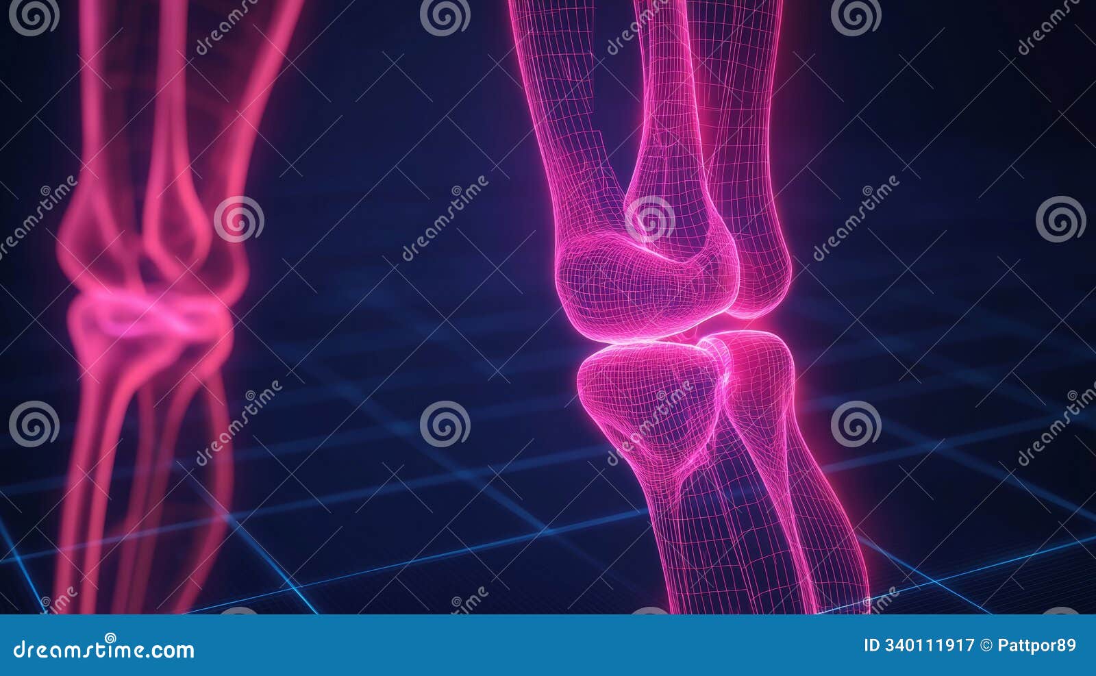 Smooth Joint Movement Concept Visualization Stock Illustration ...