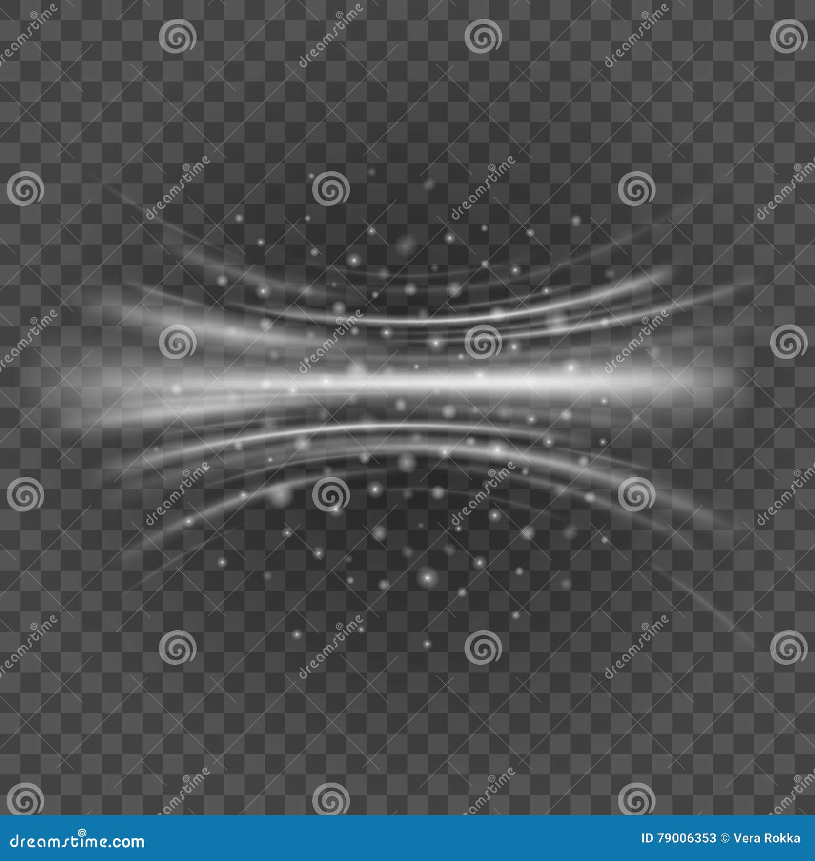 Smooth Light Gray Lines on Transparency Background Illustration. Stock ...