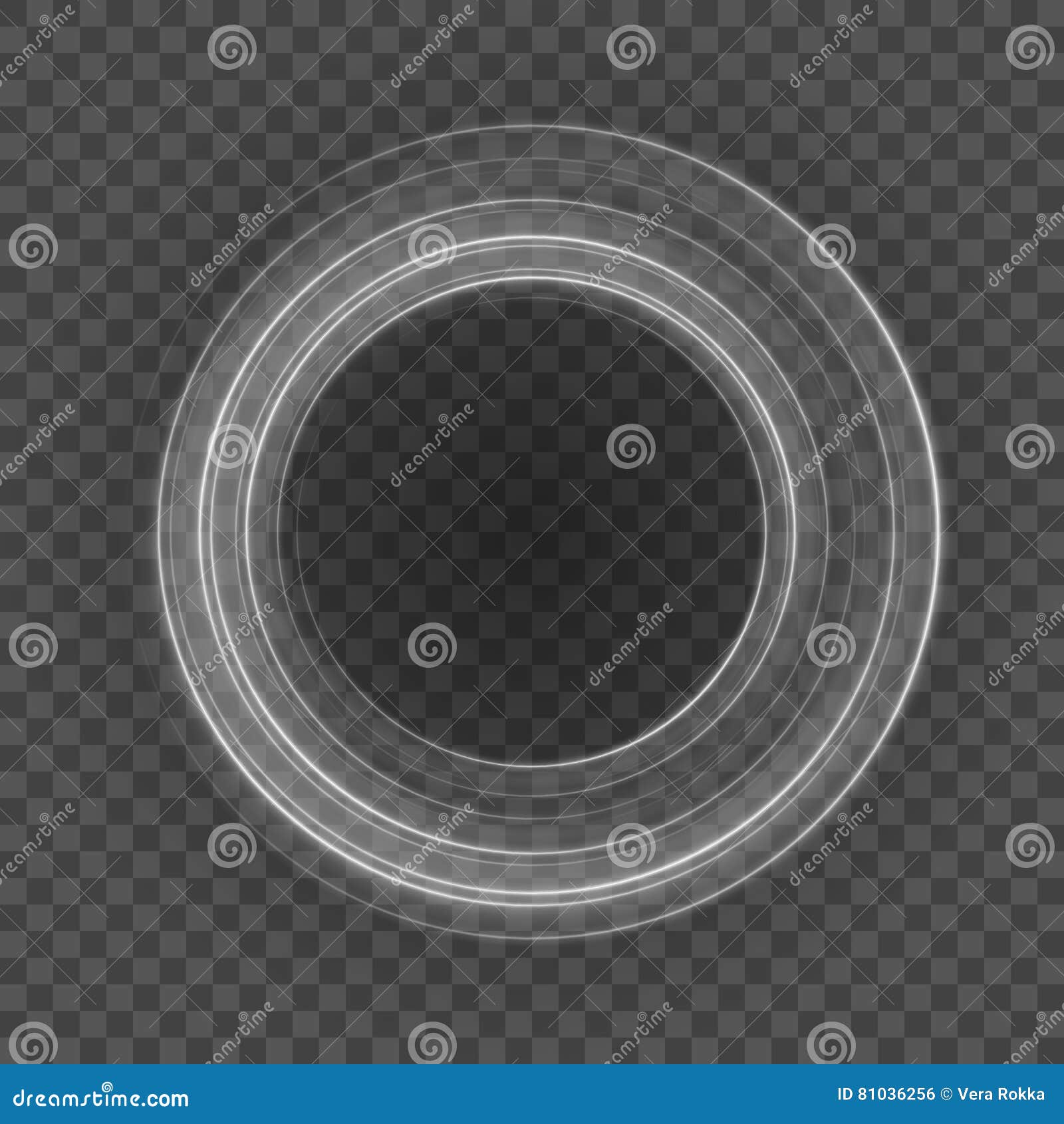 Smooth Light Gray Lines on Transparency Background Illustration. Stock ...