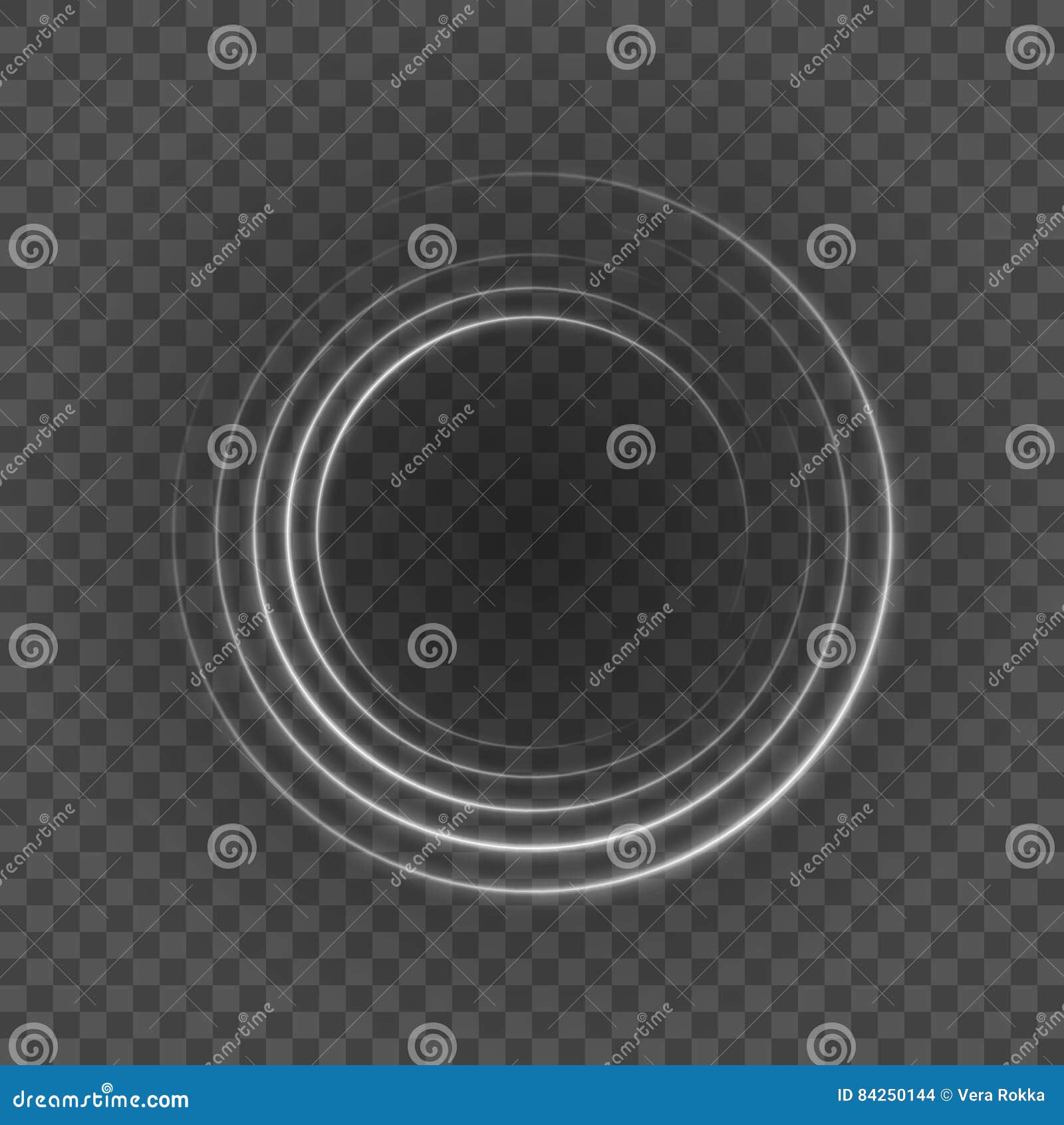 Smooth Light Gray Lines on Transparency Background Illustration. Stock ...