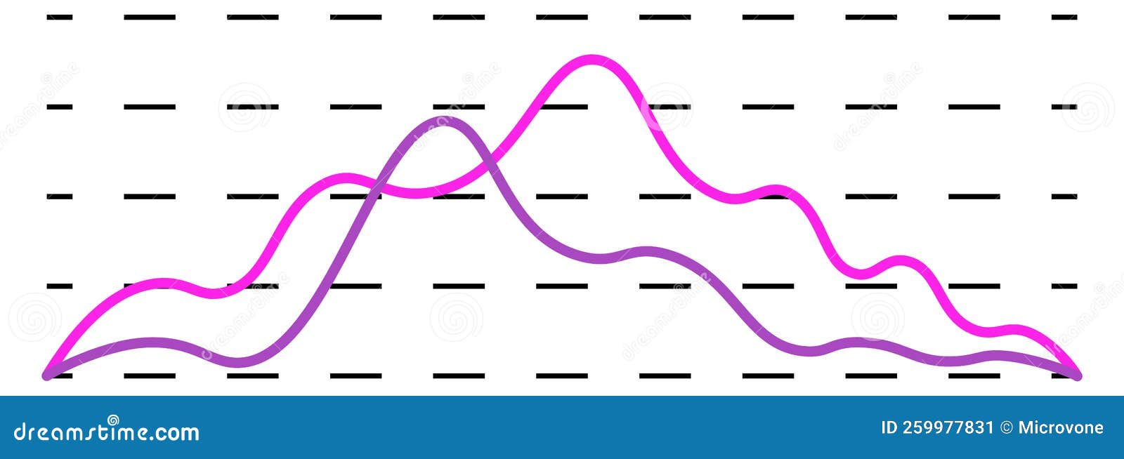 Comparison Infographic Chart Design Template Set For Dark Theme Cartoon ...