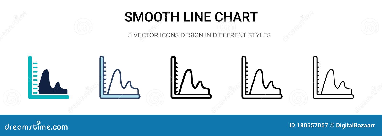 Smooth Line Chart Icon in Filled, Thin Line, Outline and Stroke Style ... Smooth Line Chart Icon in Filled, Thin Line, Outline and Stroke Style ...