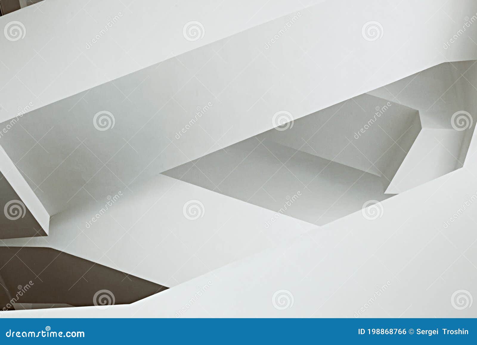 Smooth Lines of Abstract Architectural Design Stock Photo - Image of ...