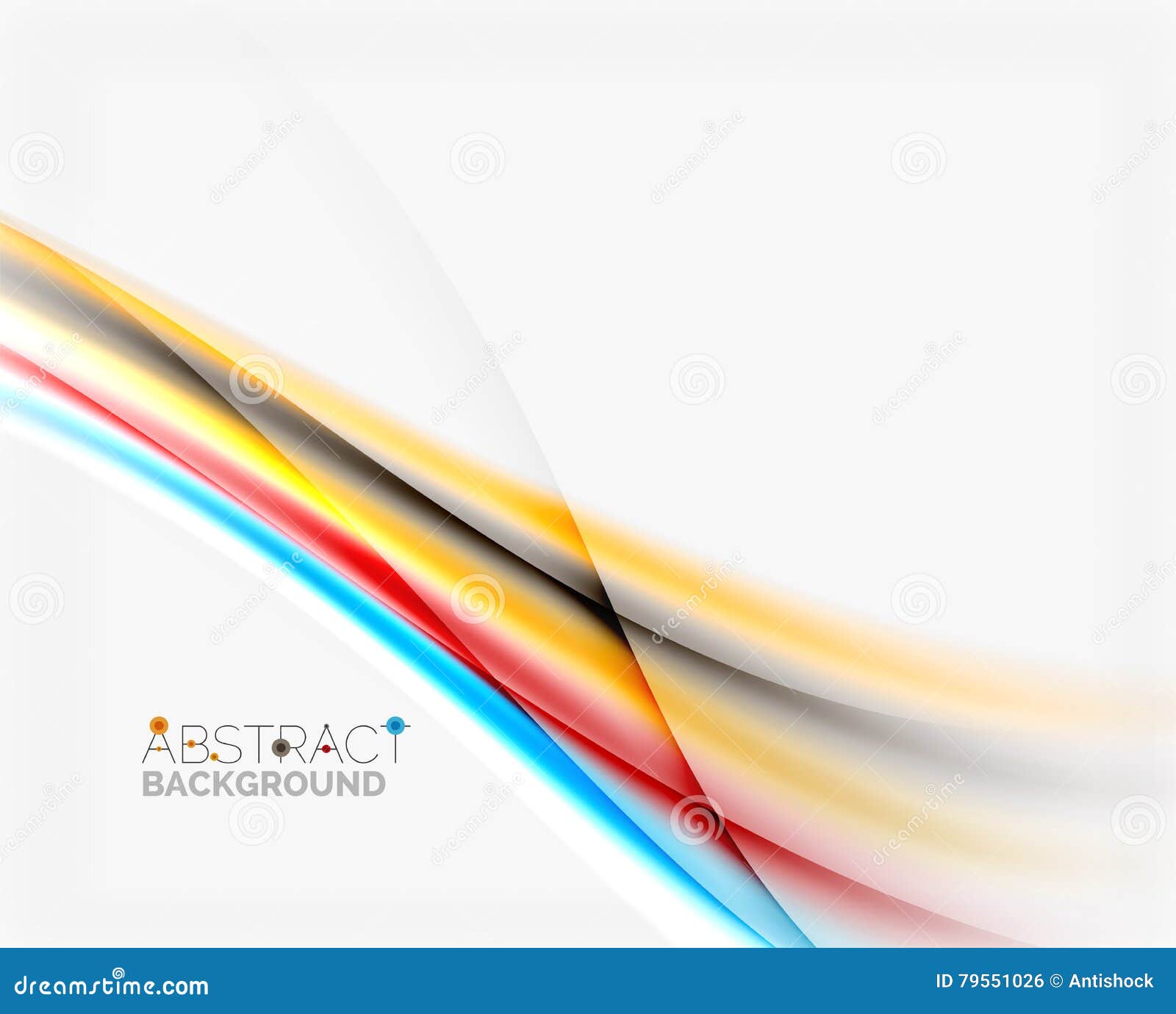 Smooth Lines, Abstract Background Stock Vector - Illustration of ...