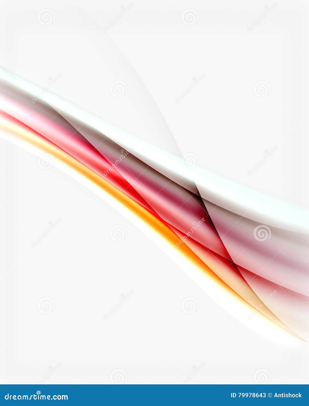 Smooth Lines, Abstract Background Stock Vector - Illustration of autumn ...