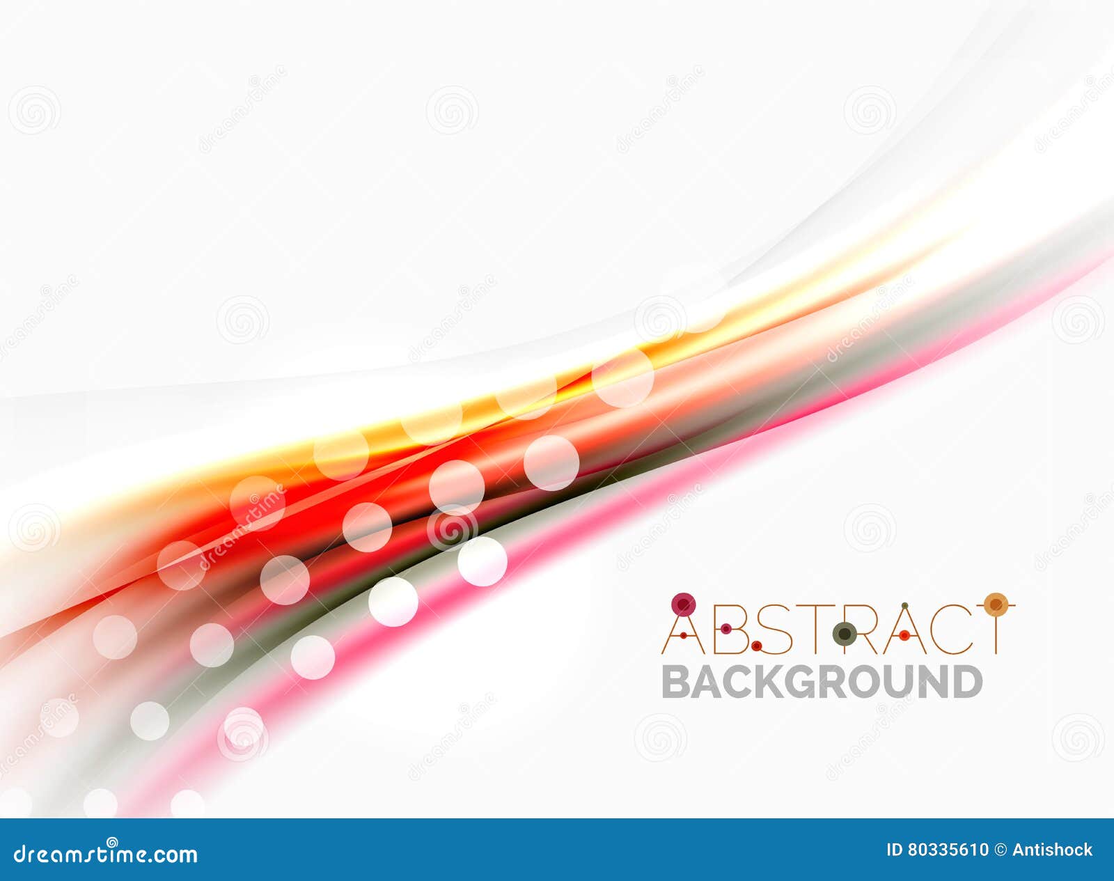 Smooth Lines, Abstract Background Stock Vector - Illustration of ...