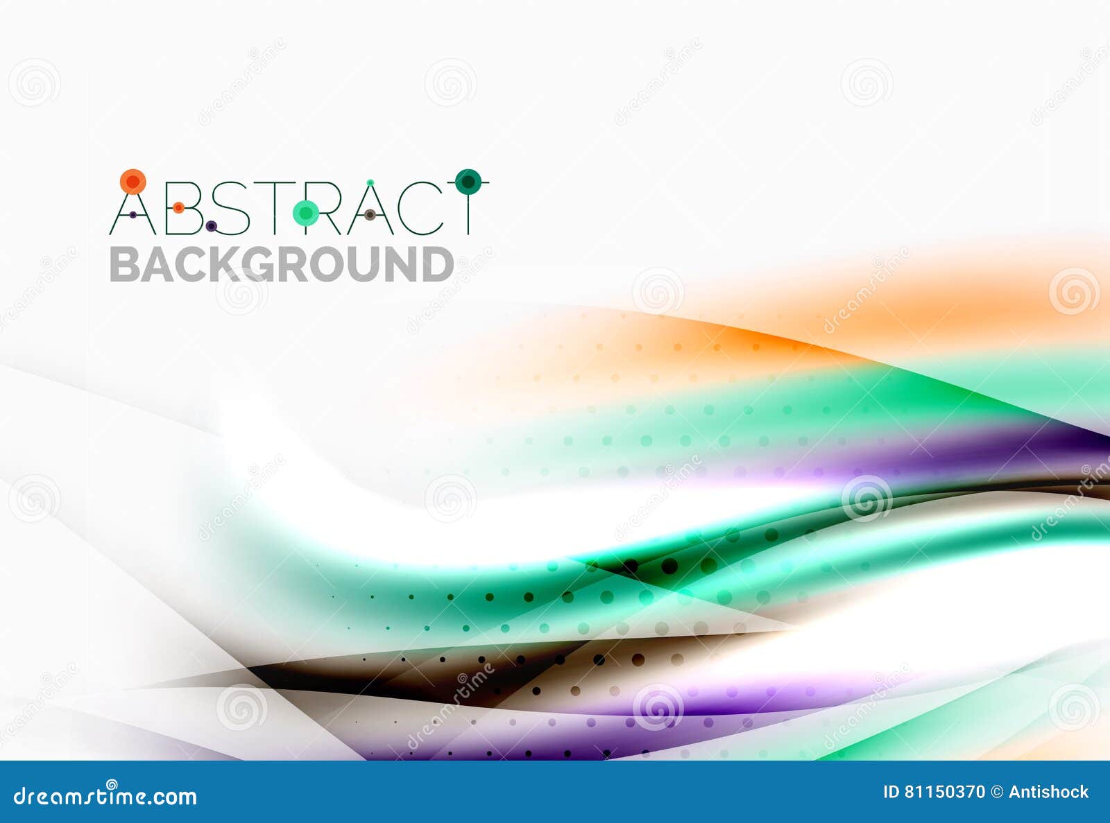 Smooth Lines, Abstract Background Stock Vector - Illustration of ...