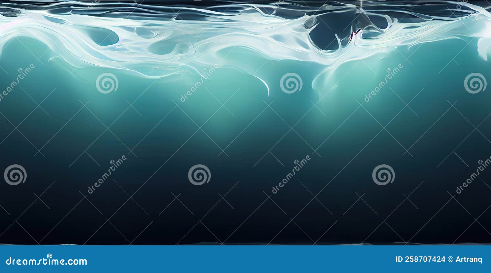A Smooth Liquid Texture of Water on a Stream S Surface . Seamless Stock ...