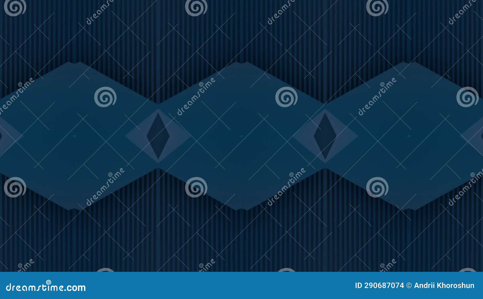 Smooth Loop Animation Of Geometric Pattern 3d Rendering Background