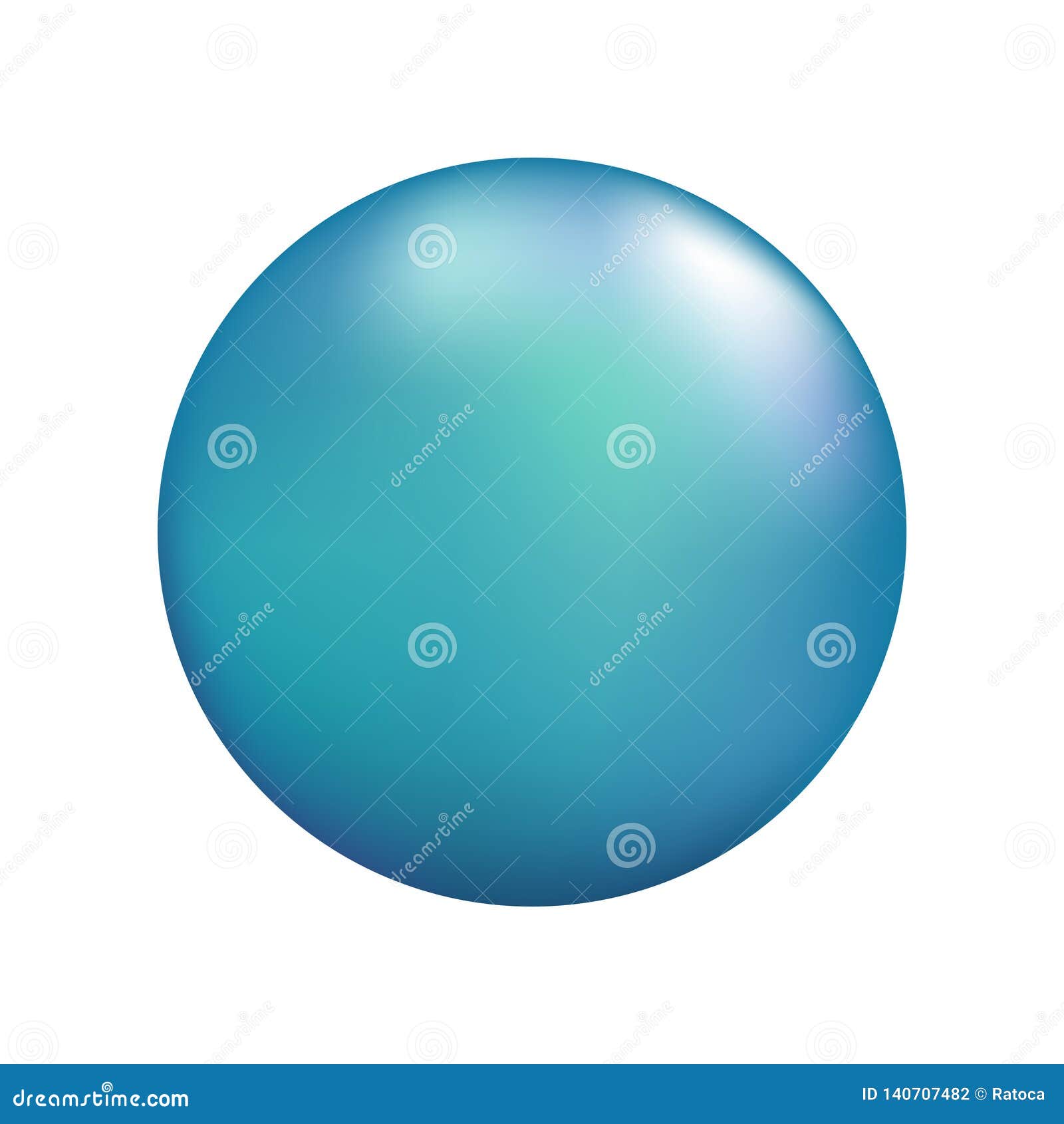 Smooth Marble Ball Illustration Stock Vector - Illustration of round ...
