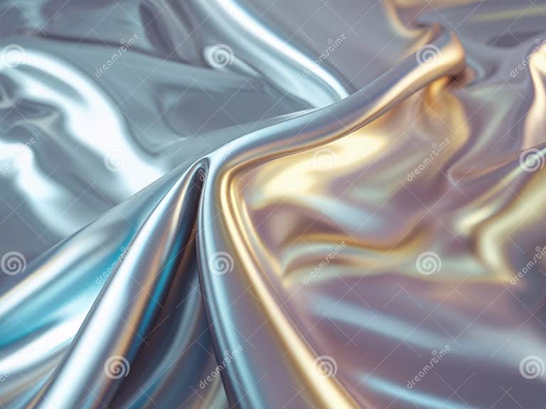 Smooth Metal Surfaces with Gradient Tones and Lighting Stock Photo ...