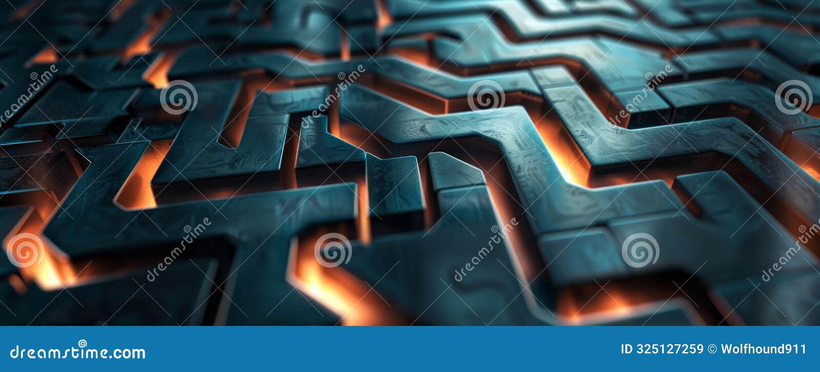 A Smooth Metal Texture with a Maze-like Pattern of Grooves and Embedded ...