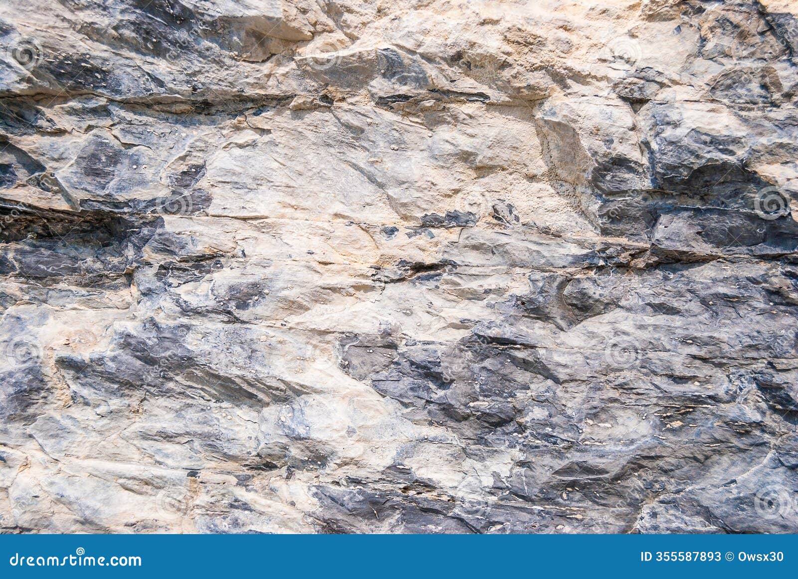 Smooth Natural Stone with Unique Surface Texture Stock Image - Image of ...