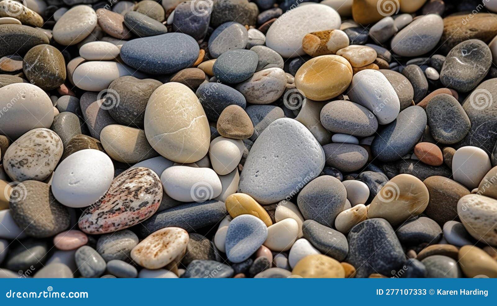 Smooth Pebble Stone Background Stock Illustration - Illustration of ...
