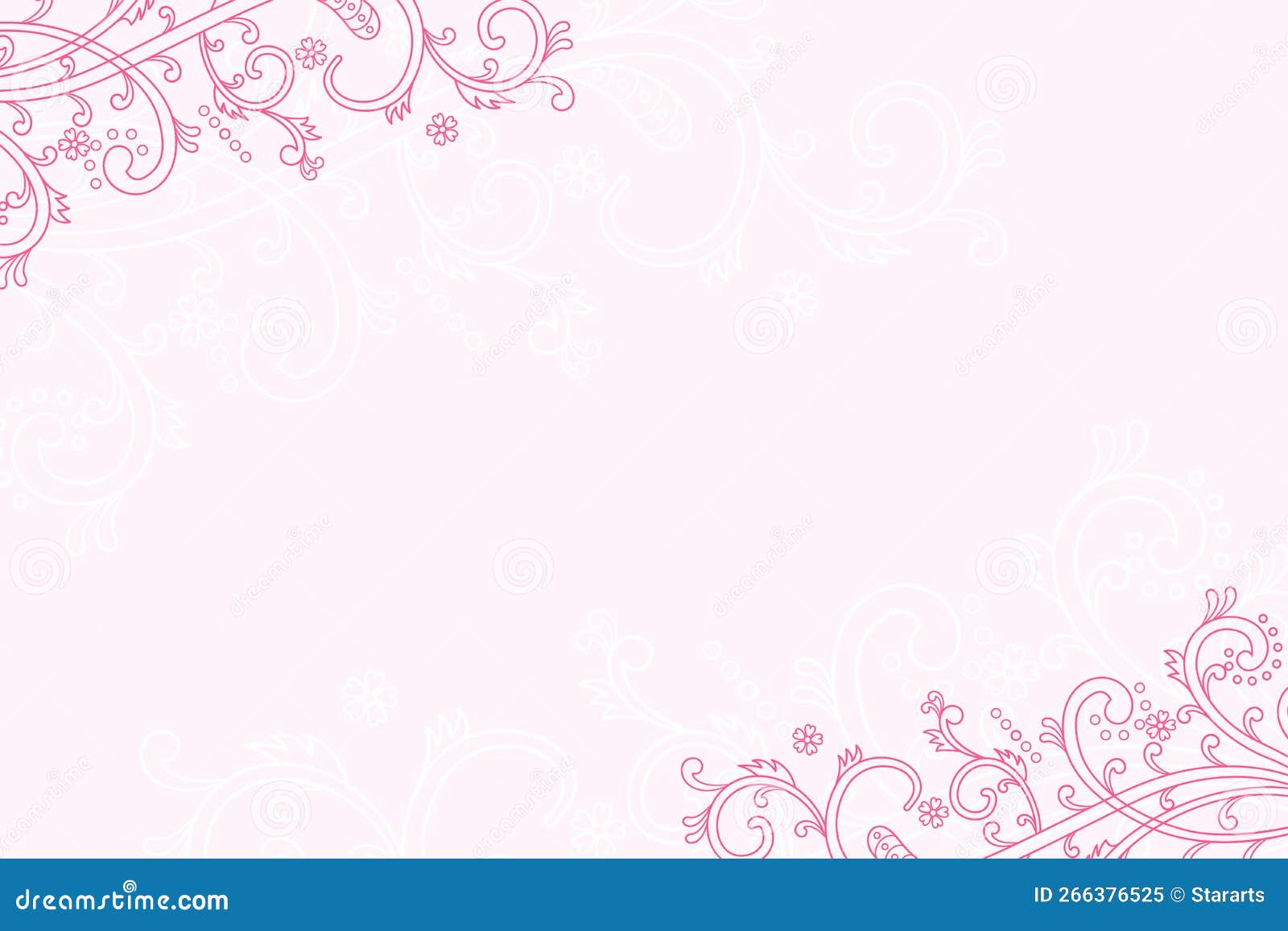 Smooth Pink Color Background with Indian Style Design Stock Vector ...