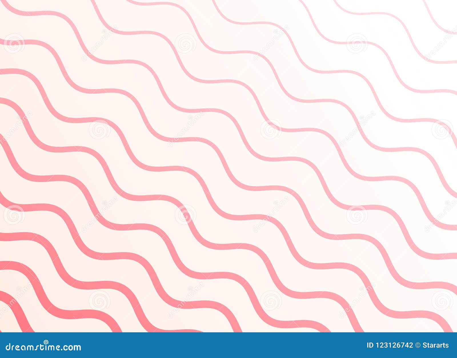 Smooth Pink Wavy Pattern Background Stock Vector - Illustration of ...