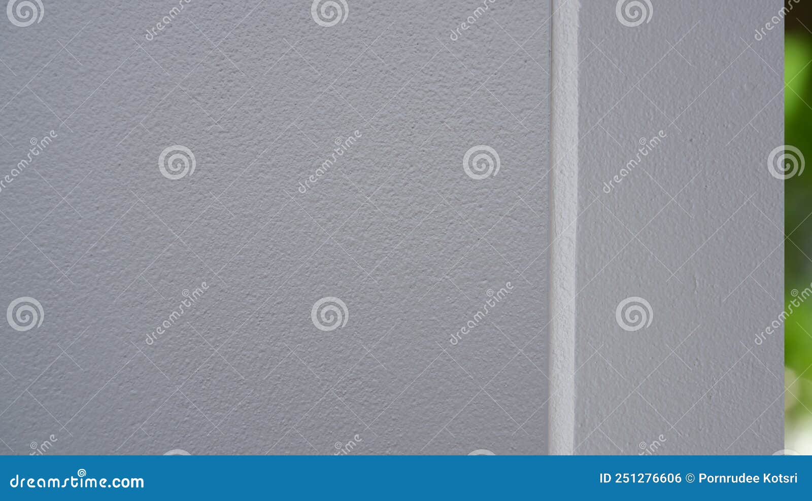 Smooth Plaster Walls and Pillar Stock Photo - Image of smooth, walls ...