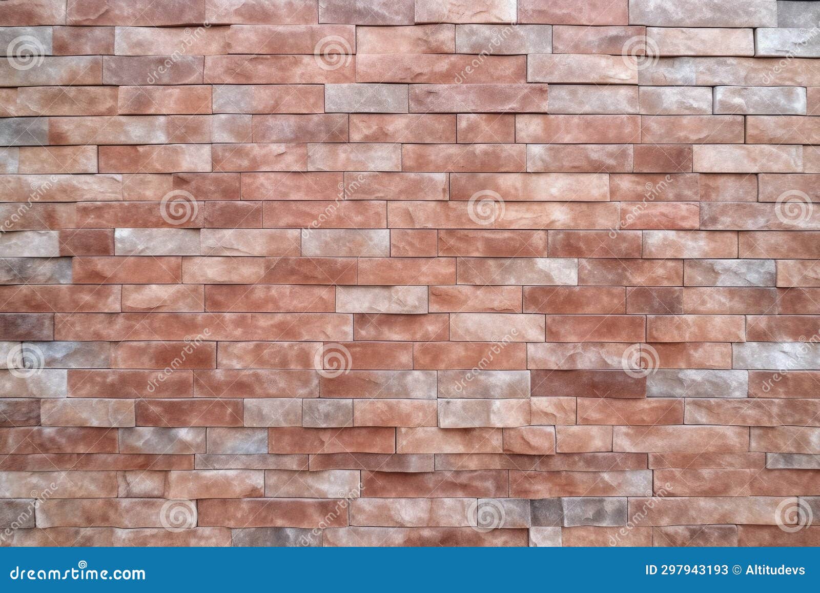 Smooth Polished Brick Wall Texture Stock Image - Image of generated ...