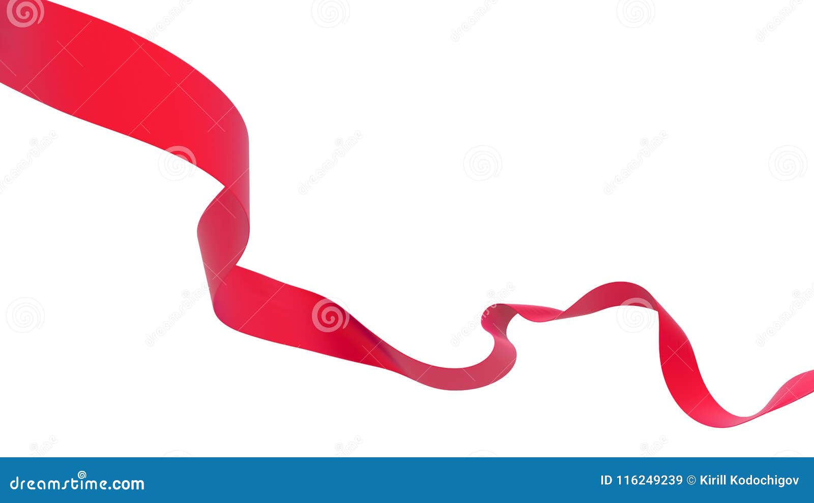 Flowing Ribbon Bow With Clip Art