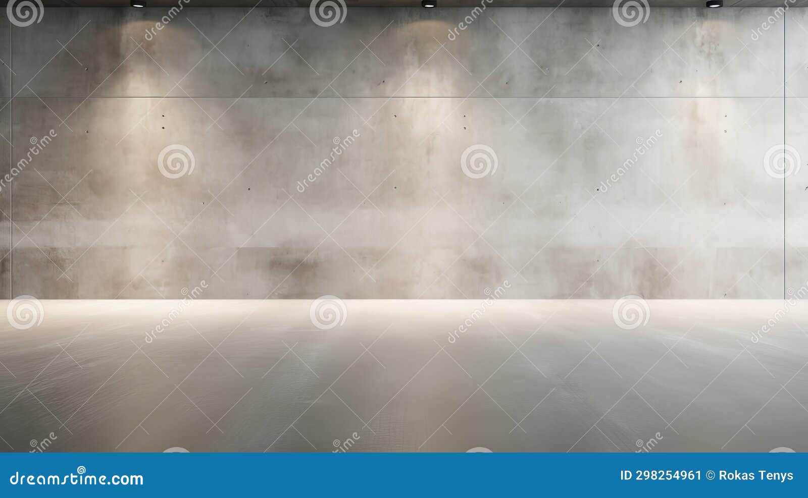 Smooth and Reflective Surface of a Polished Concrete Floor Texture ...